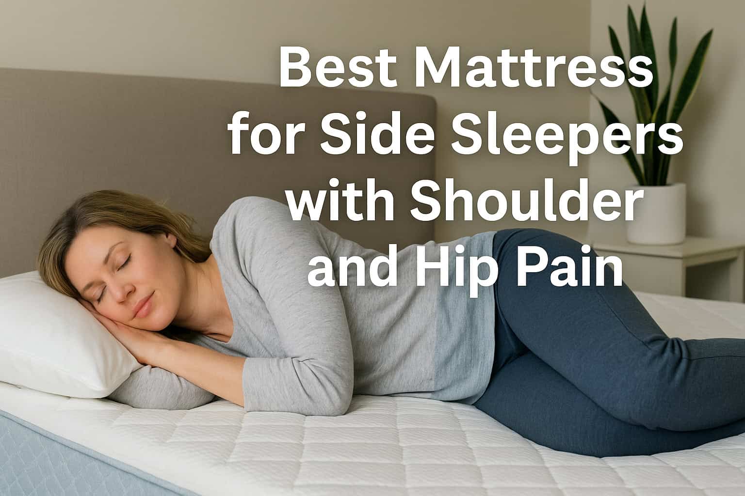 Best Mattress for Side Sleepers with Shoulder and Hip Pain