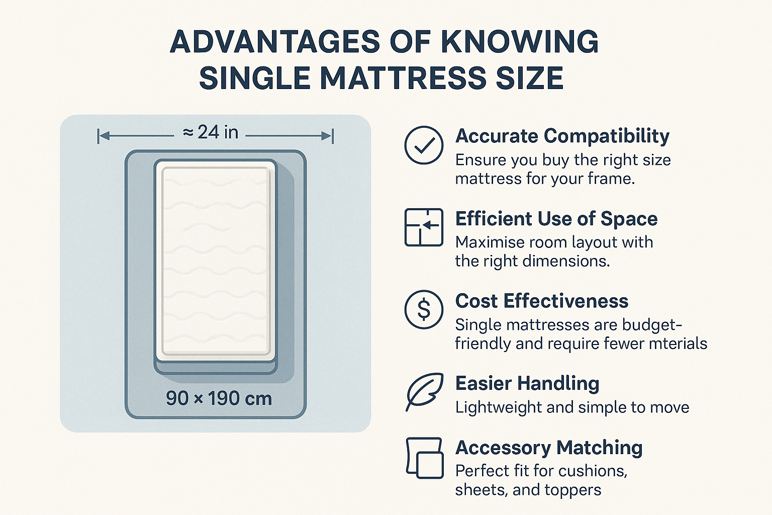 Single Mattress Size – Everything You Need to Know Before Buying | Luxe ...
