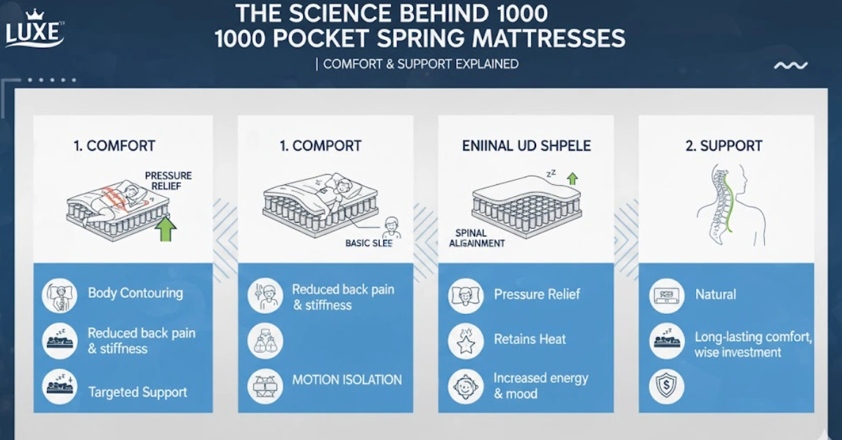 The Science Behind 1000 Pocket Spring Mattresses
